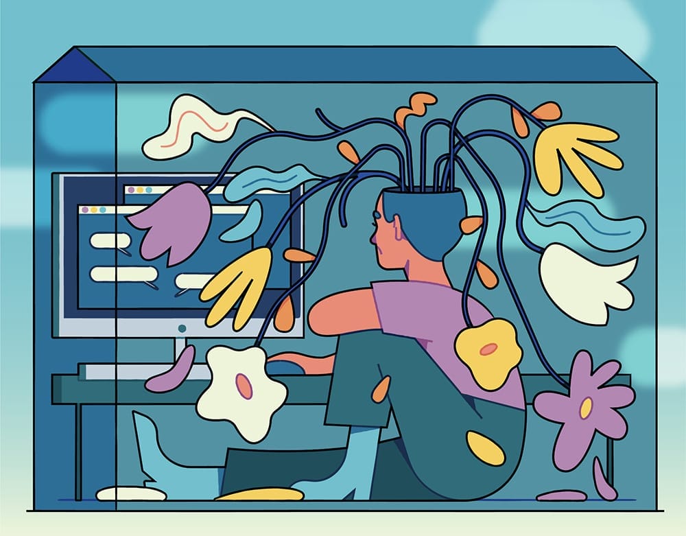 At Work and All Alone - Wharton Magazine